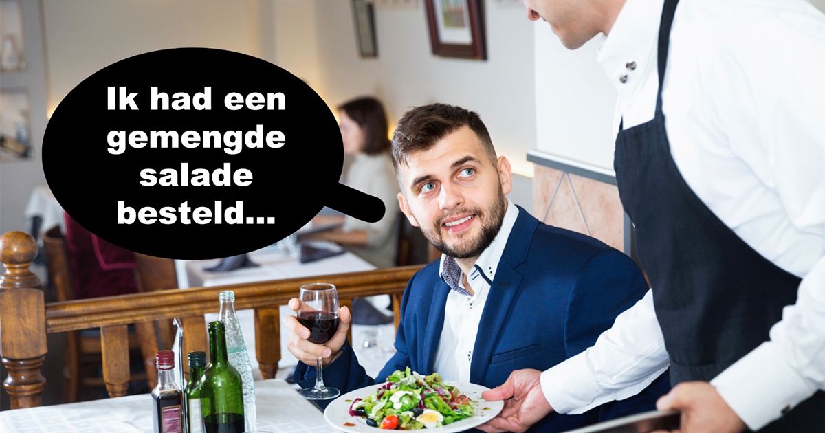 Als je dit weekend nog uiteten gaat zou je eigenlijk dit eens moeten ...