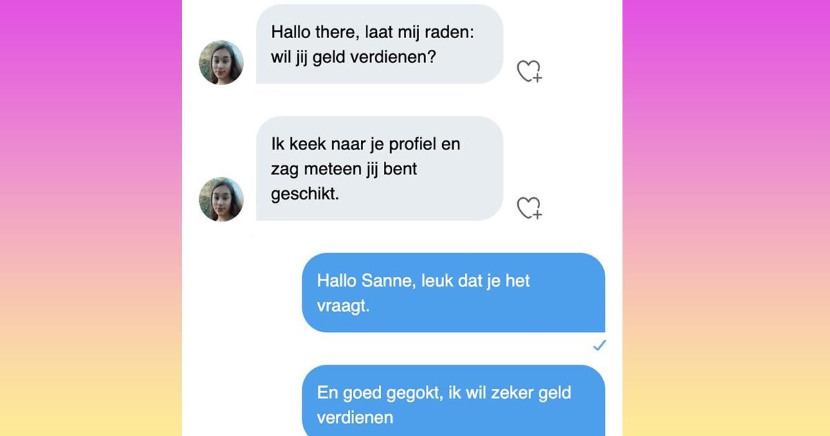 Eindelijk een oplichter die tenminste wel gewoon te vertrouwen is (8 ...