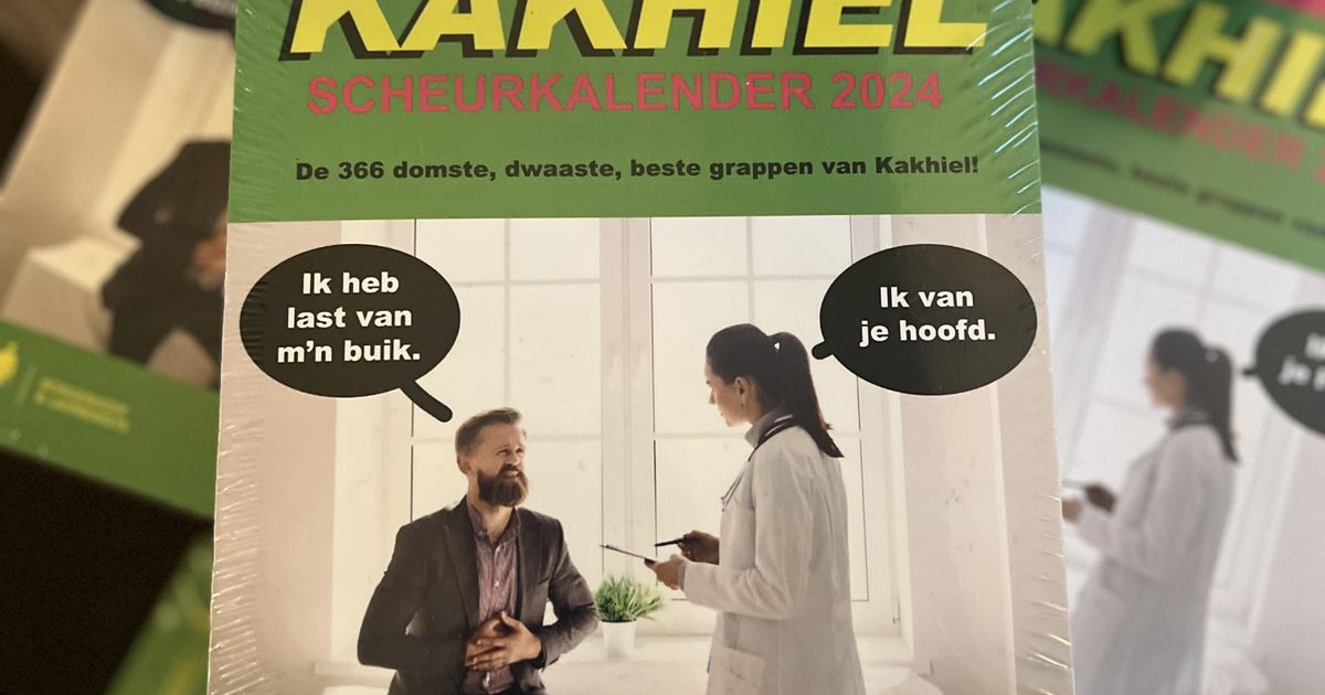 Bestel de nieuwe Kakhiel scheurkalender met gratis verzending! | Kakhiel