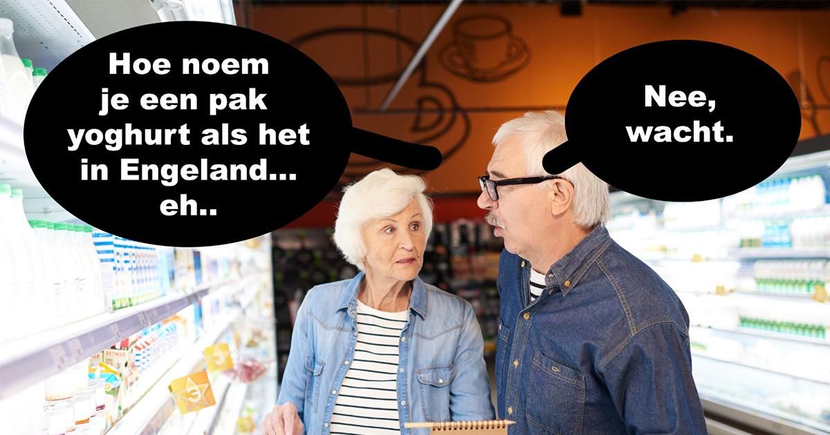 Deze hilarische grap over een pak yoghurt doet het altijd goed op de ...