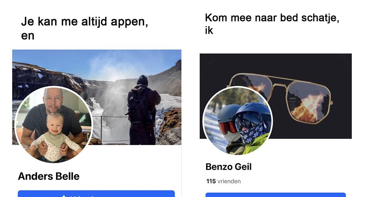 Hier weer 22 nieuwe grappen met namen van mensen op Facebook | Kakhiel