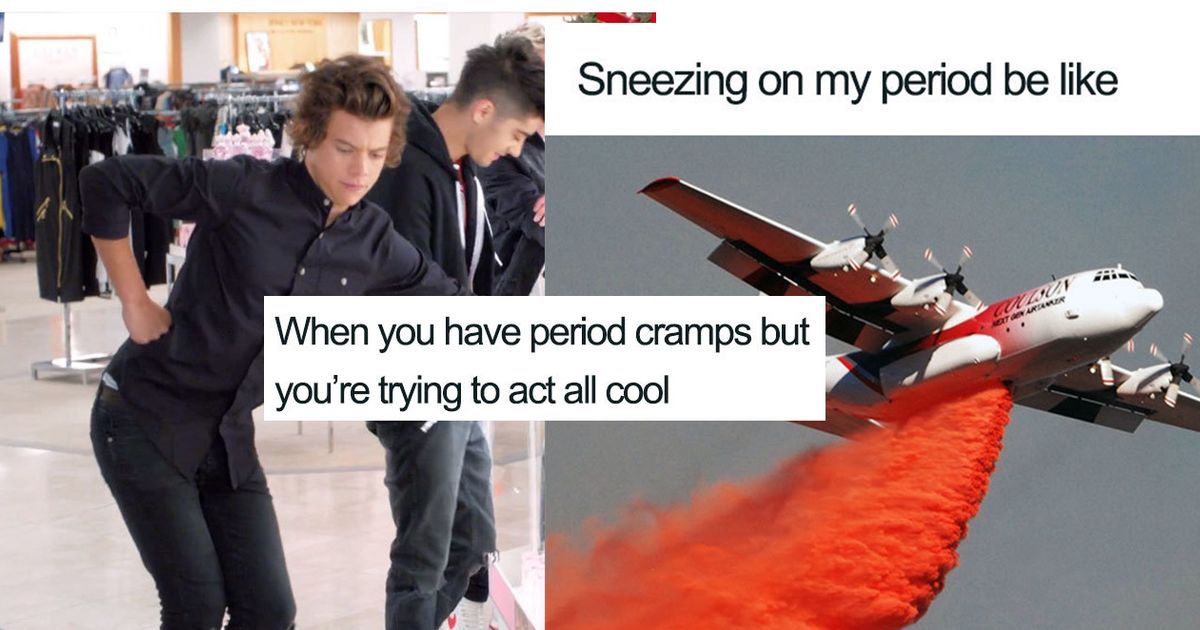 30 vet herkenbare memes voor iedereen die wel eens ongesteld is | Kakhiel