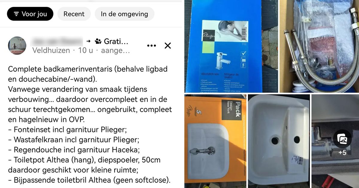 Man verandert tijdens de verbouwing van zijn huis ineens van smaak en ...