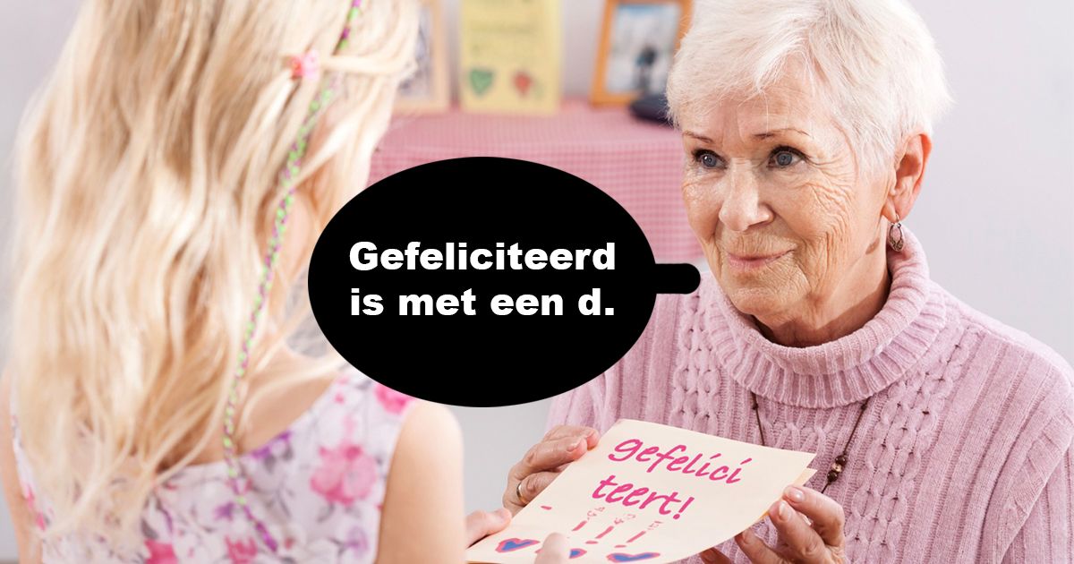 Oma is lerares Nederlands geweest en heeft een hekel aan taalfouten (15 screens) | Kakhiel
